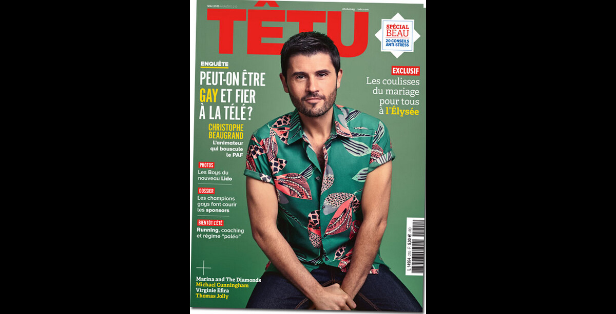 Photo : Têtu, avril 2015. - Purepeople