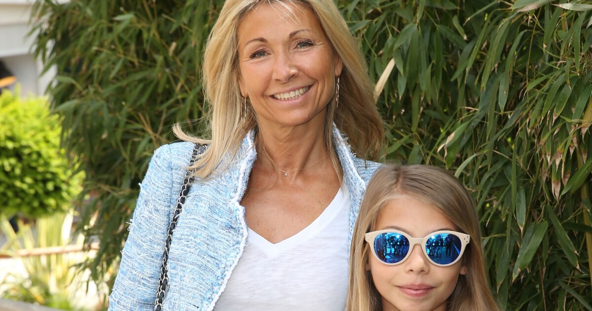 Roland-Garros : Natty Belmondo maman comblée avec Stella, face à ...