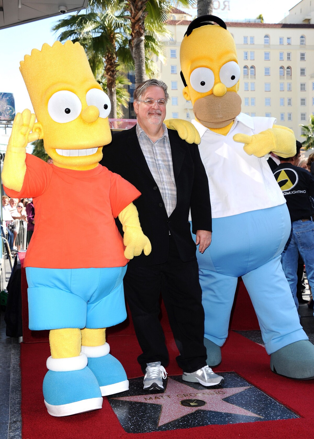 Photo : Le créateur de la série "The Simpsons", Matt Groening honoré ...