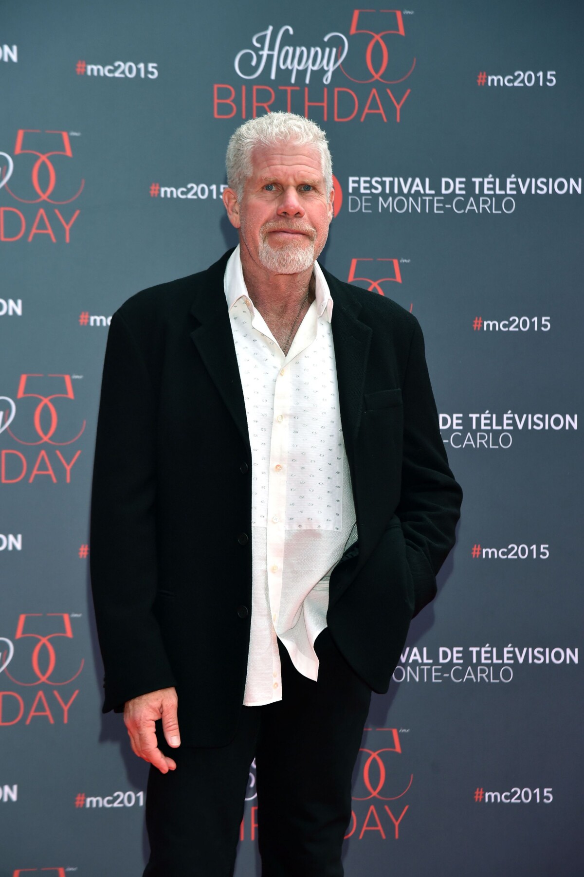 Photo : Ron Perlman - Soirée anniversaire du 55ème festival de ...