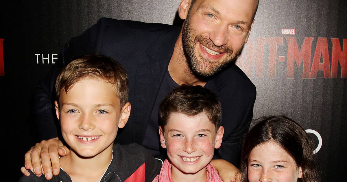 Corey Stoll en famille lors de la première d'Ant-Man à New York le 13 ...