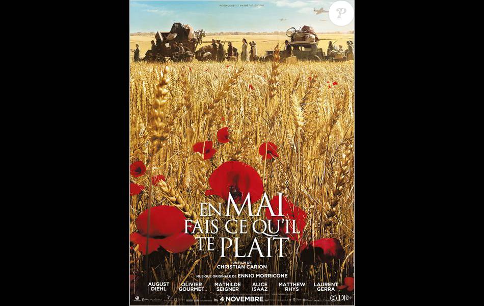 Affiche du film En mai, fais ce qu'il te plaît en salles le 4 novembre ... Affiche du film En mai, fais ce qu'il te plaît en salles le 4 novembre ...