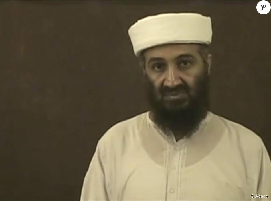 Oussama Ben Laden dans une vidéo retrouvée par les Etats-Unis - Purepeople