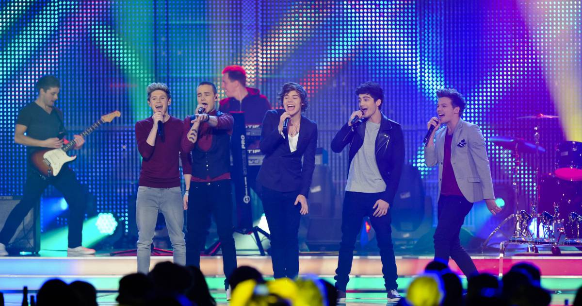 Le groupe One Direction (Categorie: Pop internationale) - Ceremonie de ...