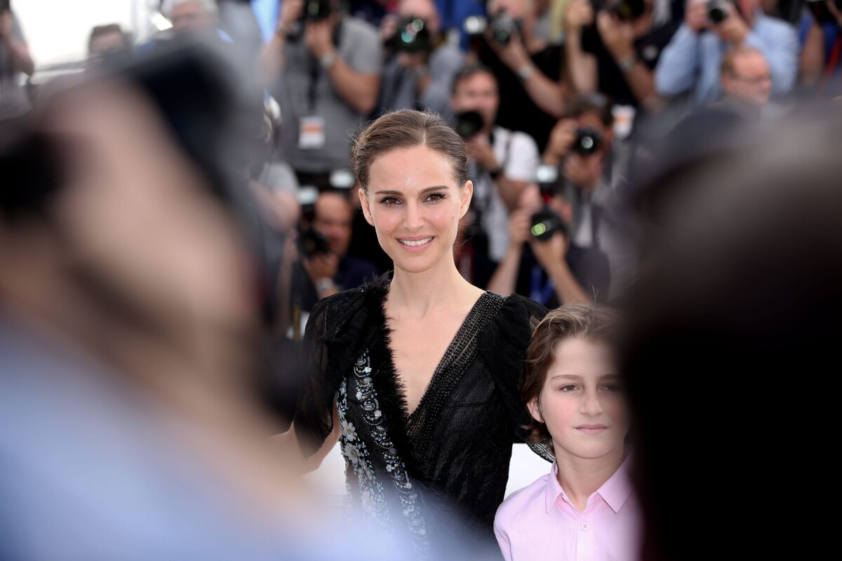 Photo : Natalie Portman, Amir Tessler - Photocall du film "Une histoire ...