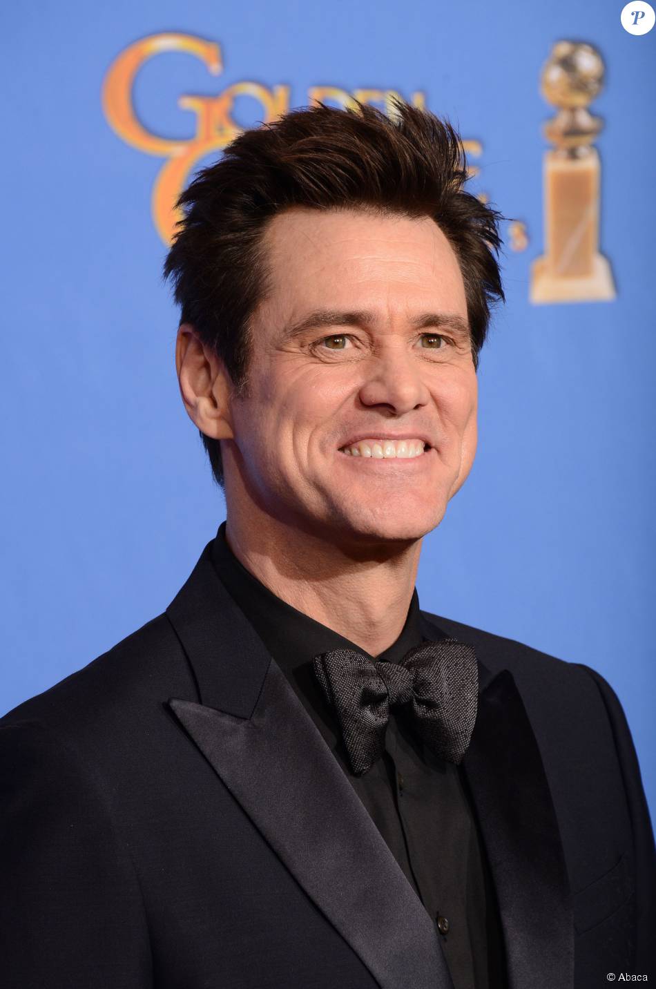 Jim Carrey aux Golden Globe Awards 2014. - Purepeople