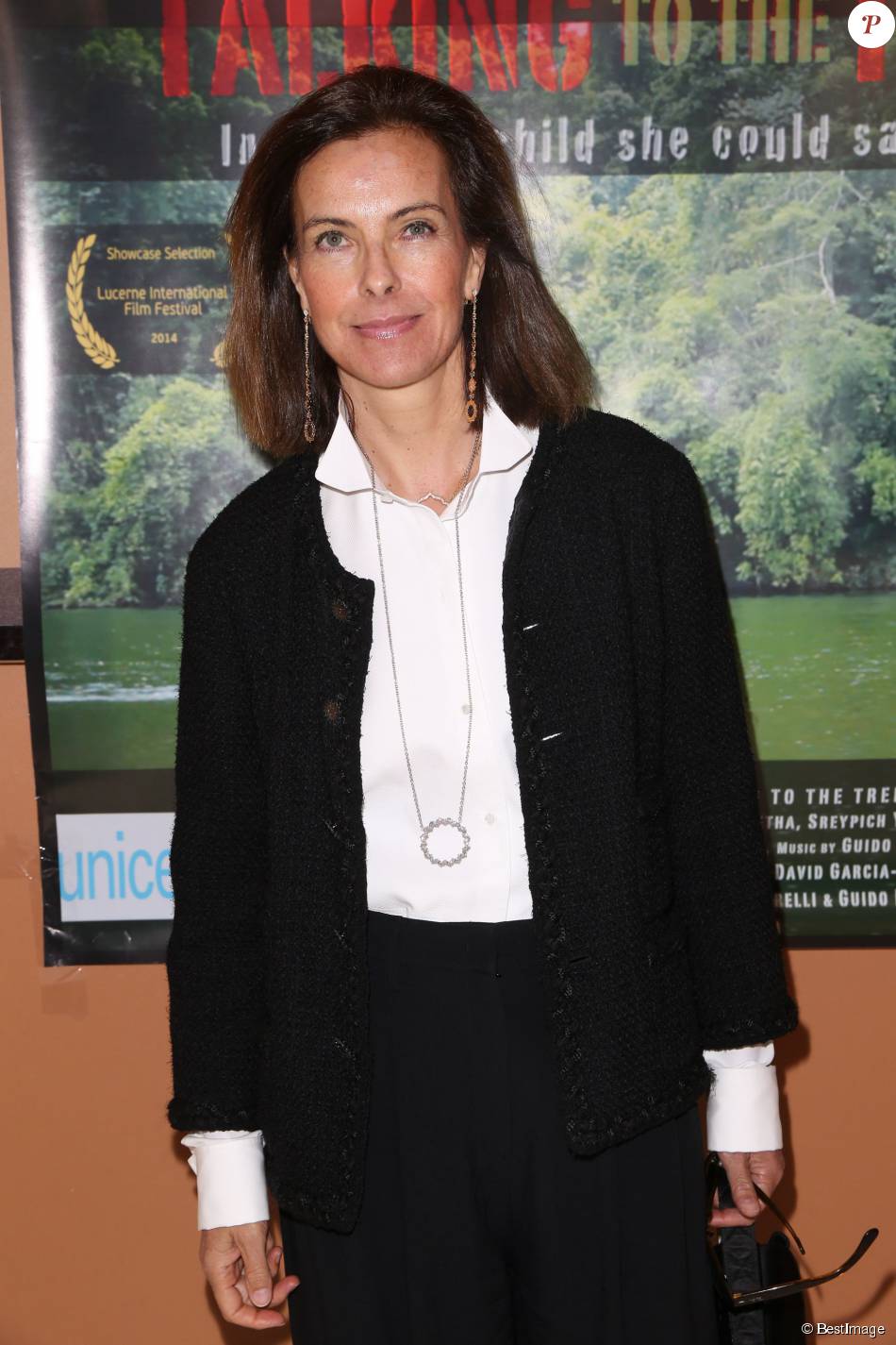 Carole Bouquet - Première de Talking to the Trees à Paris le 5 juin ...