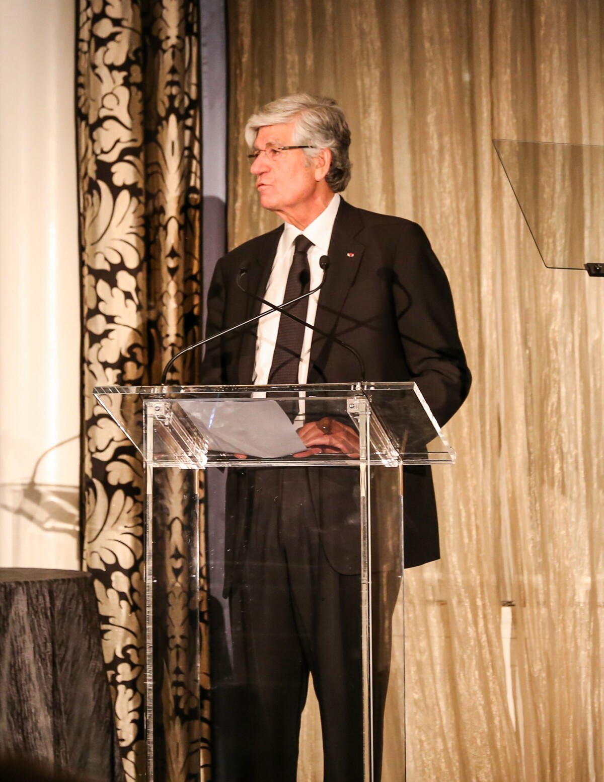 Photo : Maurice Lévy (PDG de Publicis) assiste à la soirée de la ...