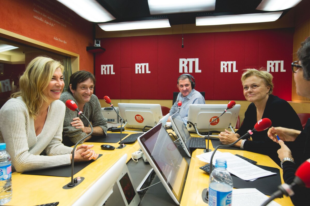 Photo : Muriel Robin, Michèle Laroque et Pierre Palmade, invités de RTL ...