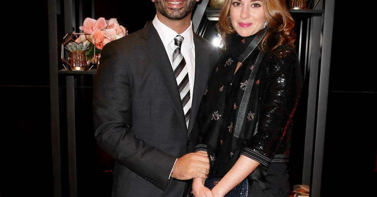 Fahd Hariri et sa femme Maya - Dîner LINK pour AIDES 2015 à l'Espace ...