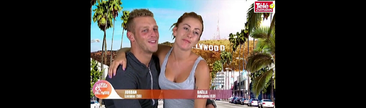 Photo : Gaëlle et Jordan des Ch'tis à Hollywood, en interview pour Télé ...