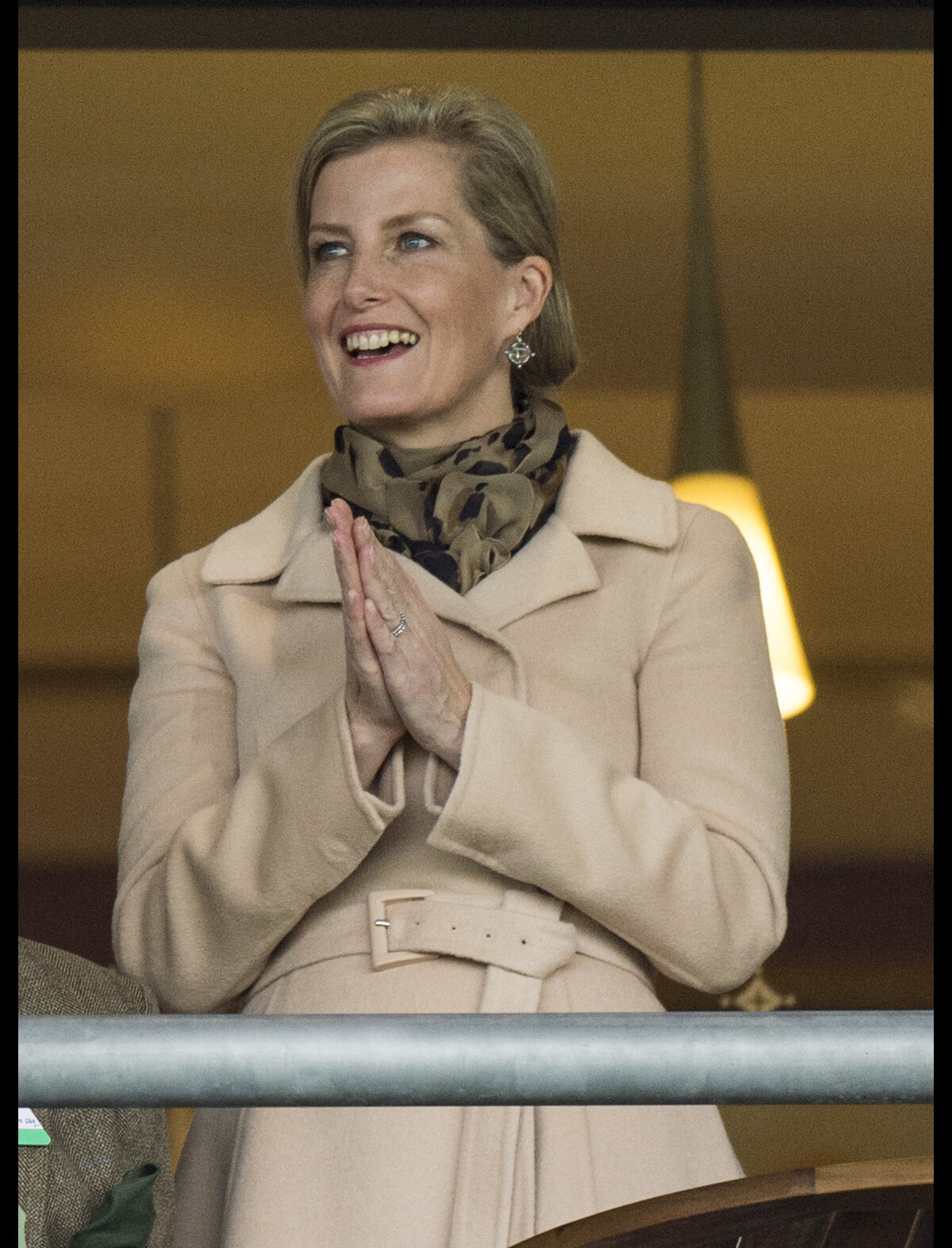 Photo : La comtesse Sophie de Wessex aux courses de Noël à l'hippodrome ...