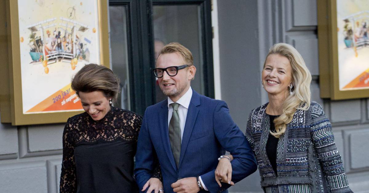 La princesse Annette, le prince Bernhard d'Orange-Nassau et la ...