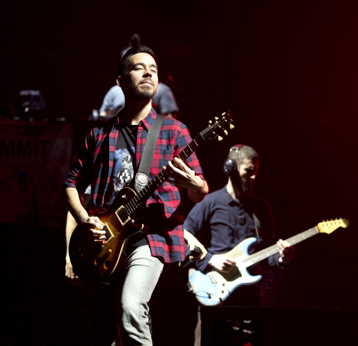 Photo : Linkin Park en concert à Amsterdam en novembre 2014 - Purepeople