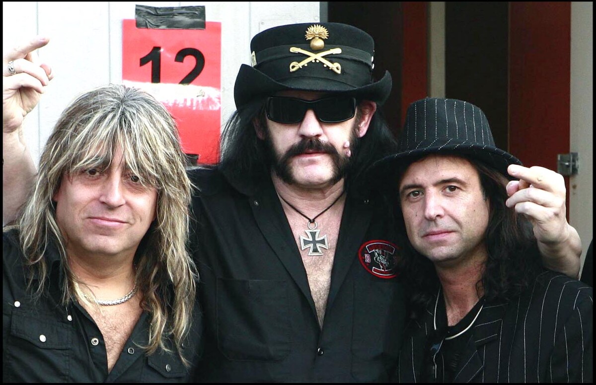 Photo : Motörhead en concert en 2007. - Purepeople