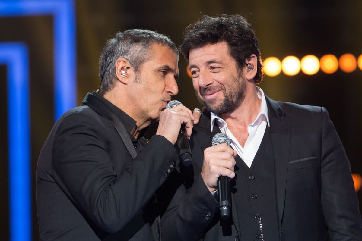 Photo : Exclusif - Patrick Bruel et Julien Clerc - Enregistrement de l'émission "Le Grand Show ...