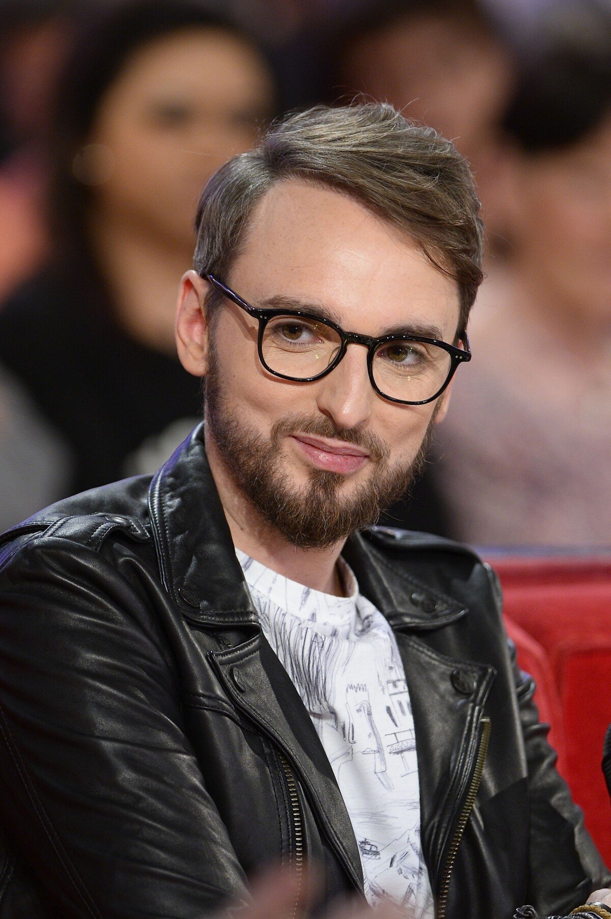 Photo : Christophe Willem - Enregistrement de l'émission Photo : Christophe Willem - Enregistrement de l'émission