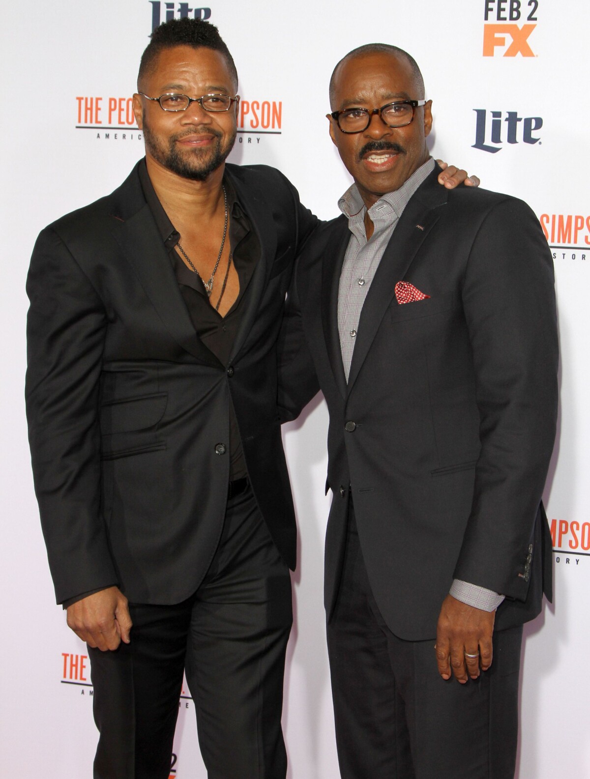Photo : Cuba Gooding Jr. et Courtney B. Vance - Première de la série ...