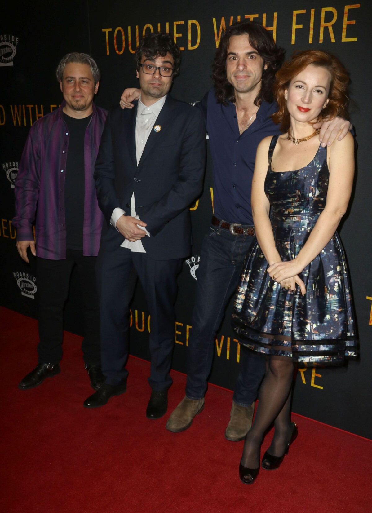 Photo : Paul Dalio - Avant-première de "Touched With Fire" à Walter ...