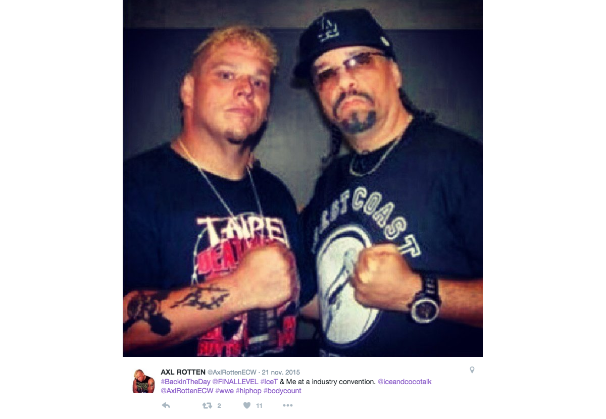 Photo : Axl Rotten et Ice-T - Purepeople