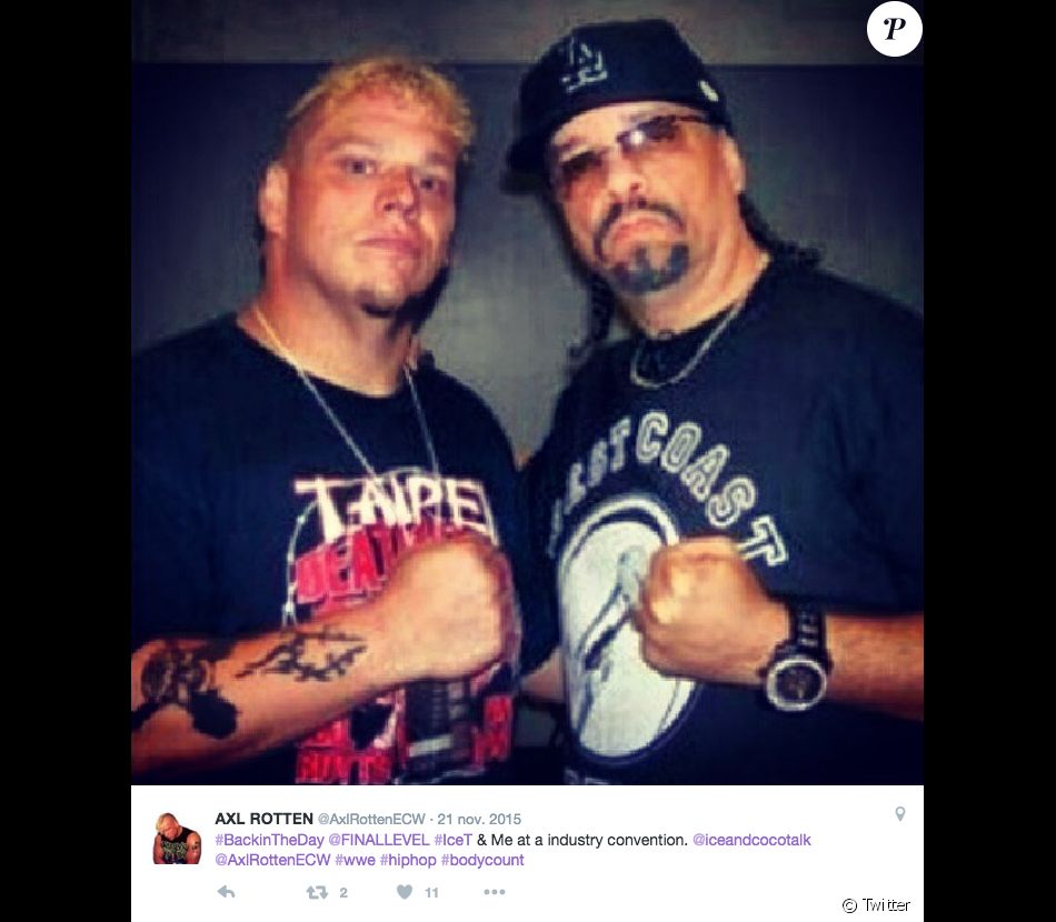 Axl Rotten et Ice-T - Purepeople