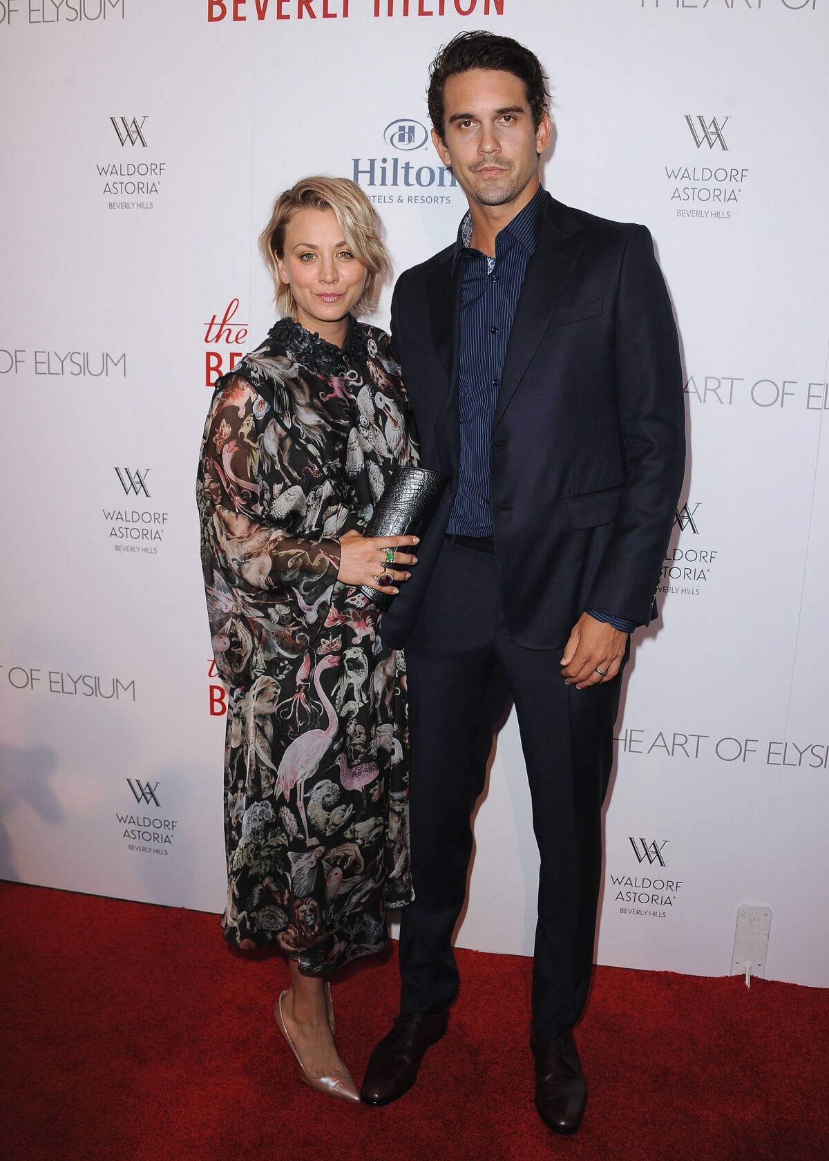 Photo : Kaley Cuoco et Ryan Sweeting au Beverly Hilton de Beverly Hills ...