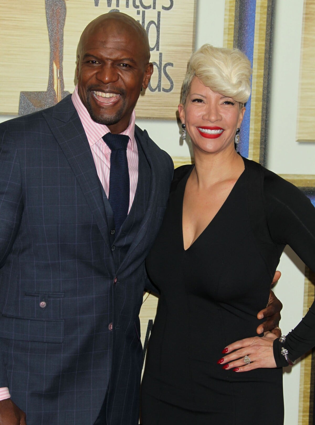 Photo : Terry Crews et sa femme Rebecca - Cérémonie des "Writers Guild ...