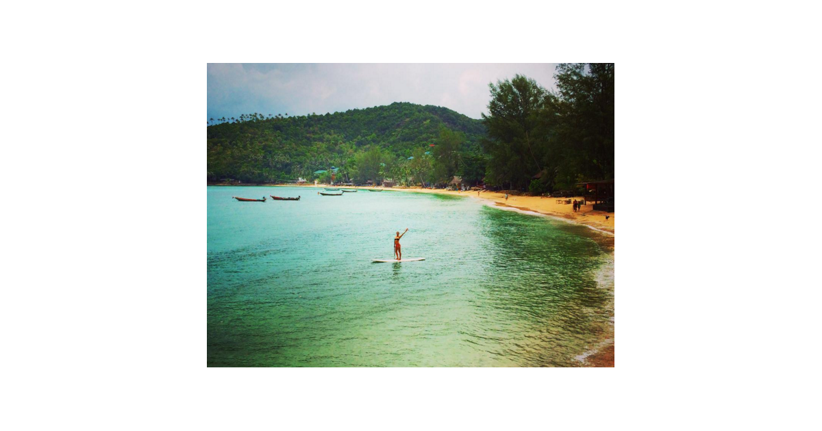 Géraldine Lapalus Camping Paradis Ses Photos De Vacances En Thailande Entre Paddle Et