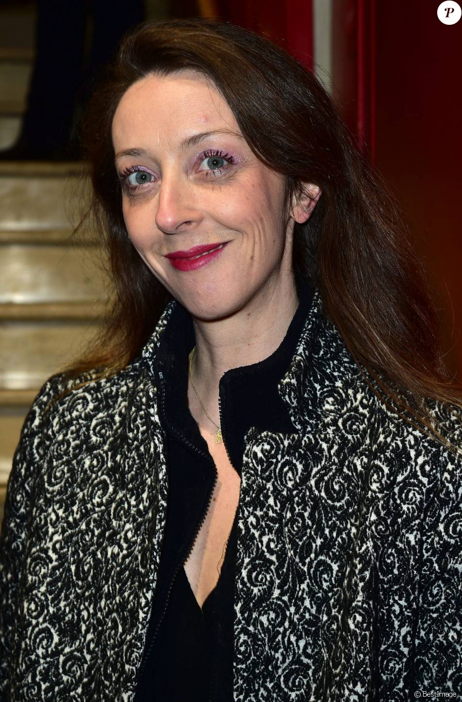 Marie Teissier à l'avant-première du film L'orchestre de minuit au ...