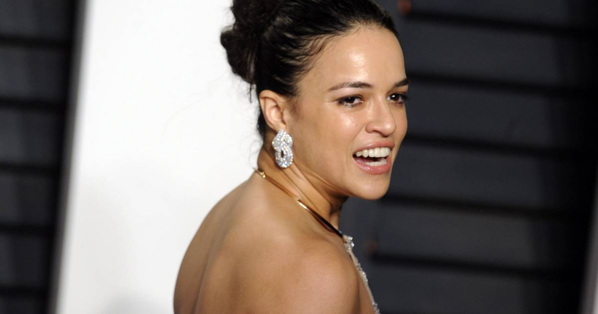 L'actrice Michelle Rodriguez - Soirée Vanity Fair Oscar Party à Beverly ...