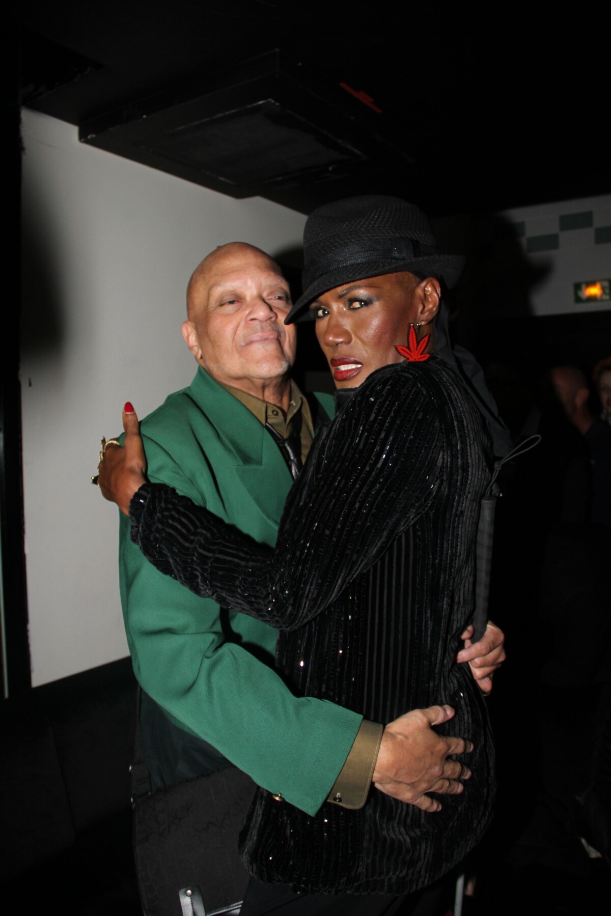Photo : Exclusif: Grace Jones et Guy Cuevas de la soirée aux Bains ...