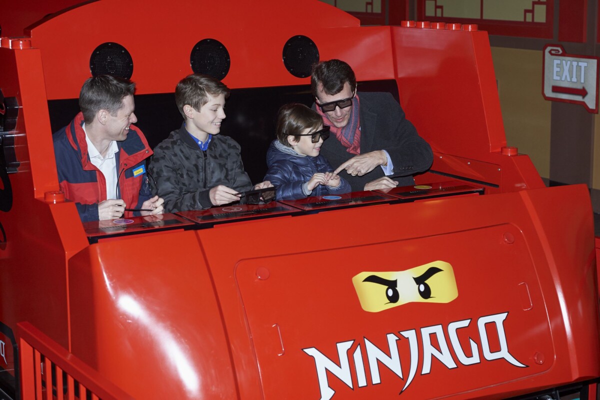 Photo : Le prince Joachim a embarqué avec ses fils Felix et Henrik dans ...