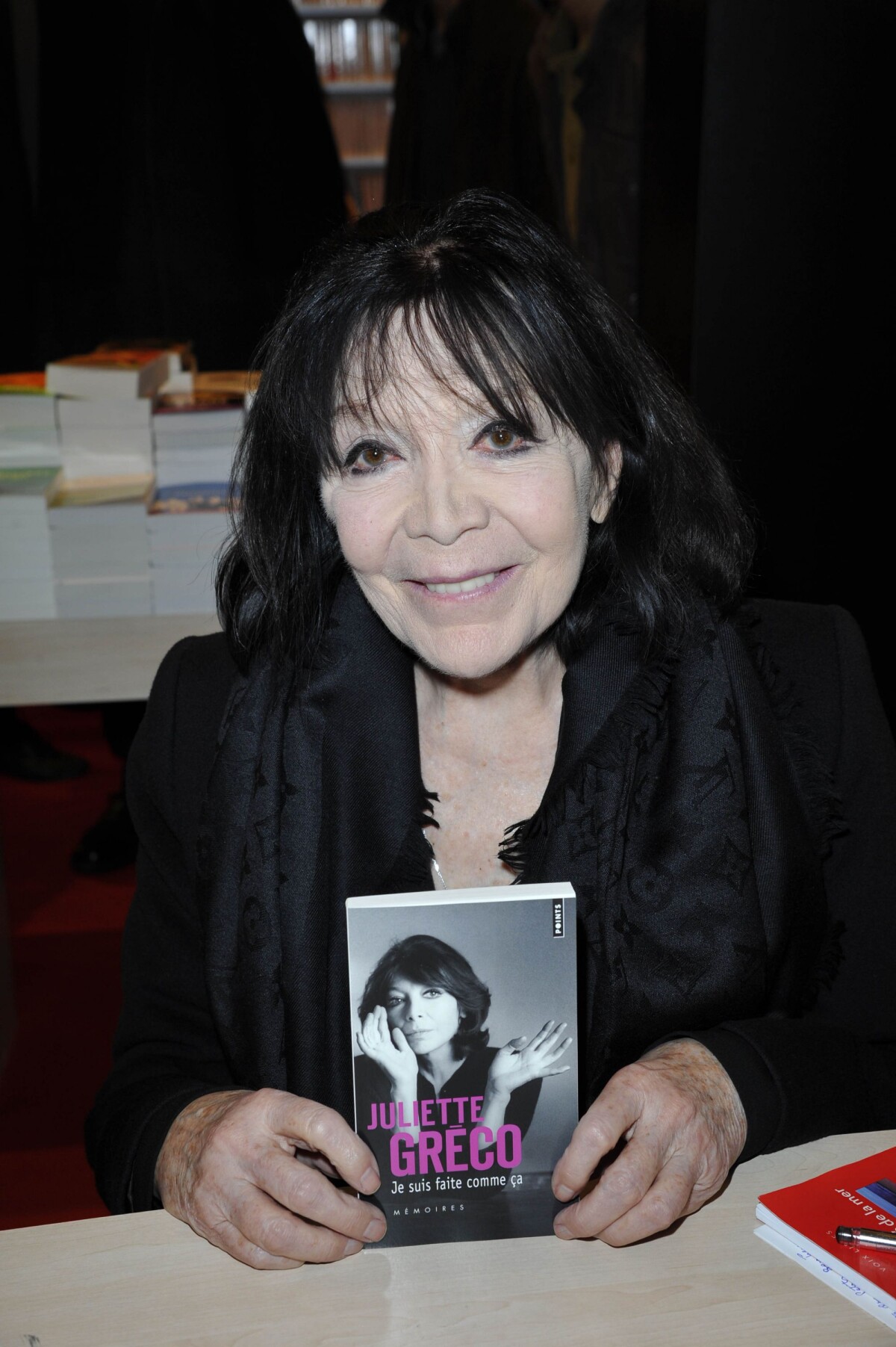Photo : Juliette Greco au 33eme edition du Salon du livre a la porte de ...