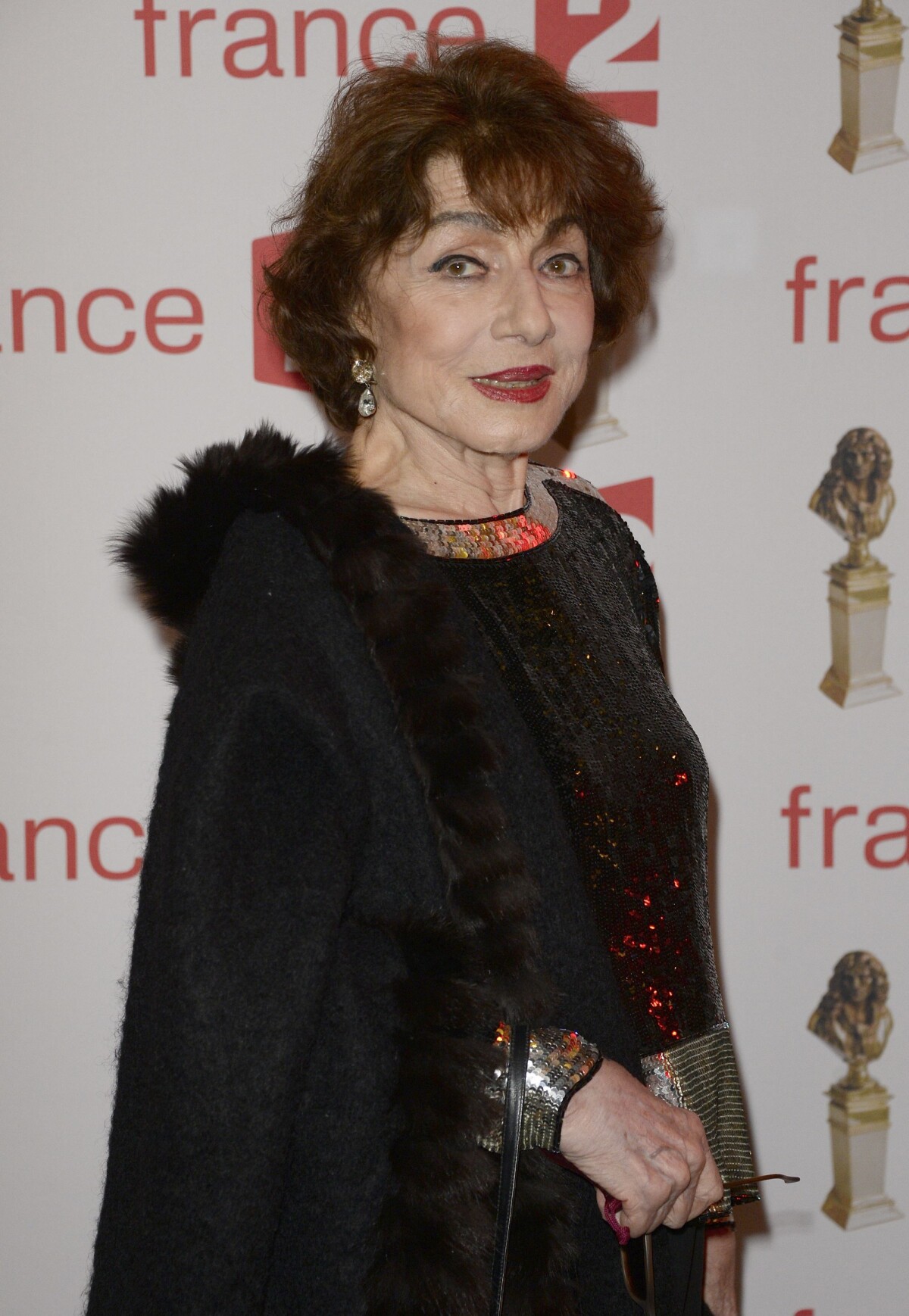 Photo : Judith Magre - Soirée de la 28ème Nuit des Molières au théâtre ...