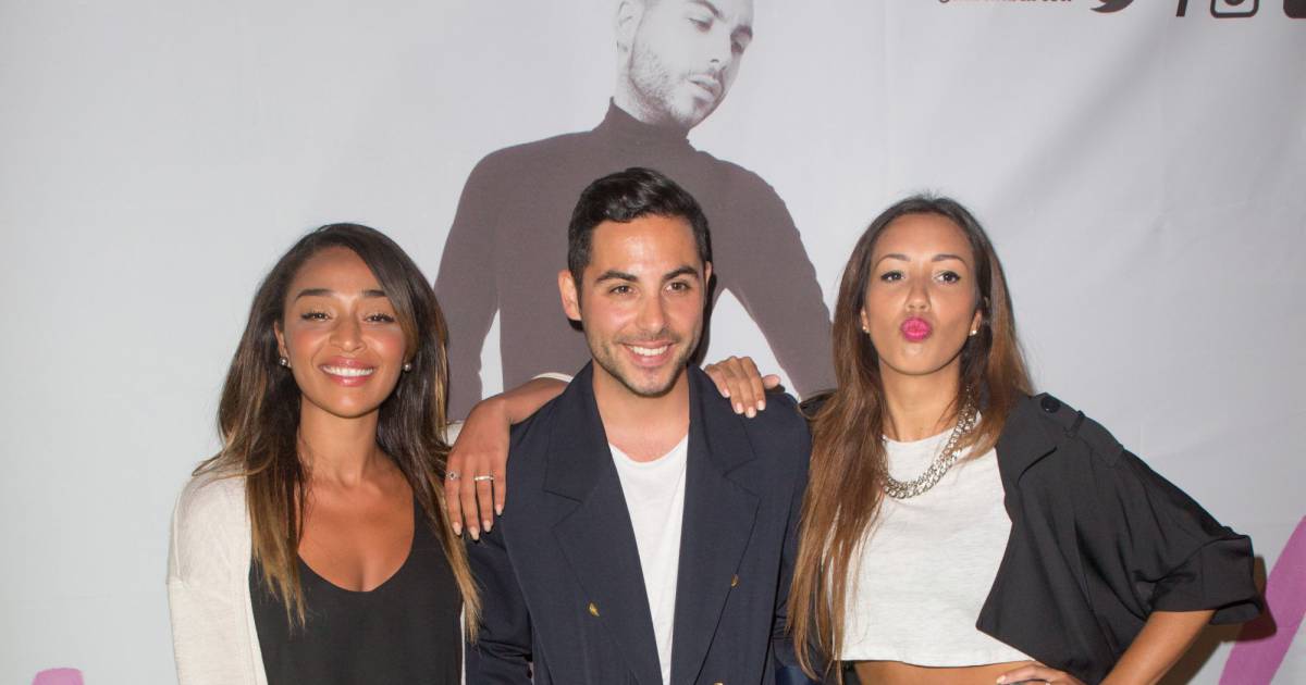 Zayra Alvarez, Ayna et Alban Bartoli - Photocall - Showcase d'Alban ...