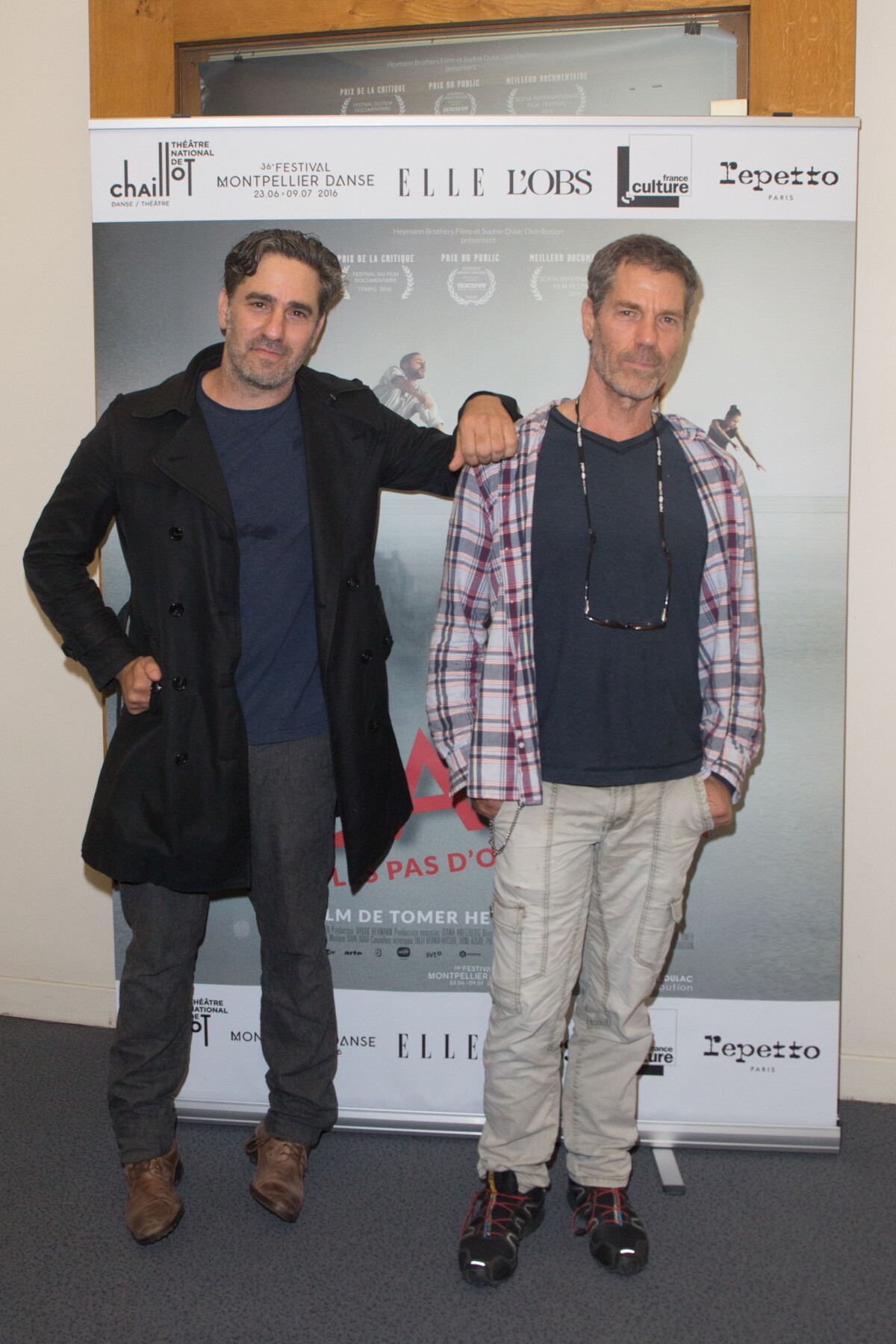 Photo : Tomer Heymann et Ohad Naaharin - Avant-première du film "Mr ...