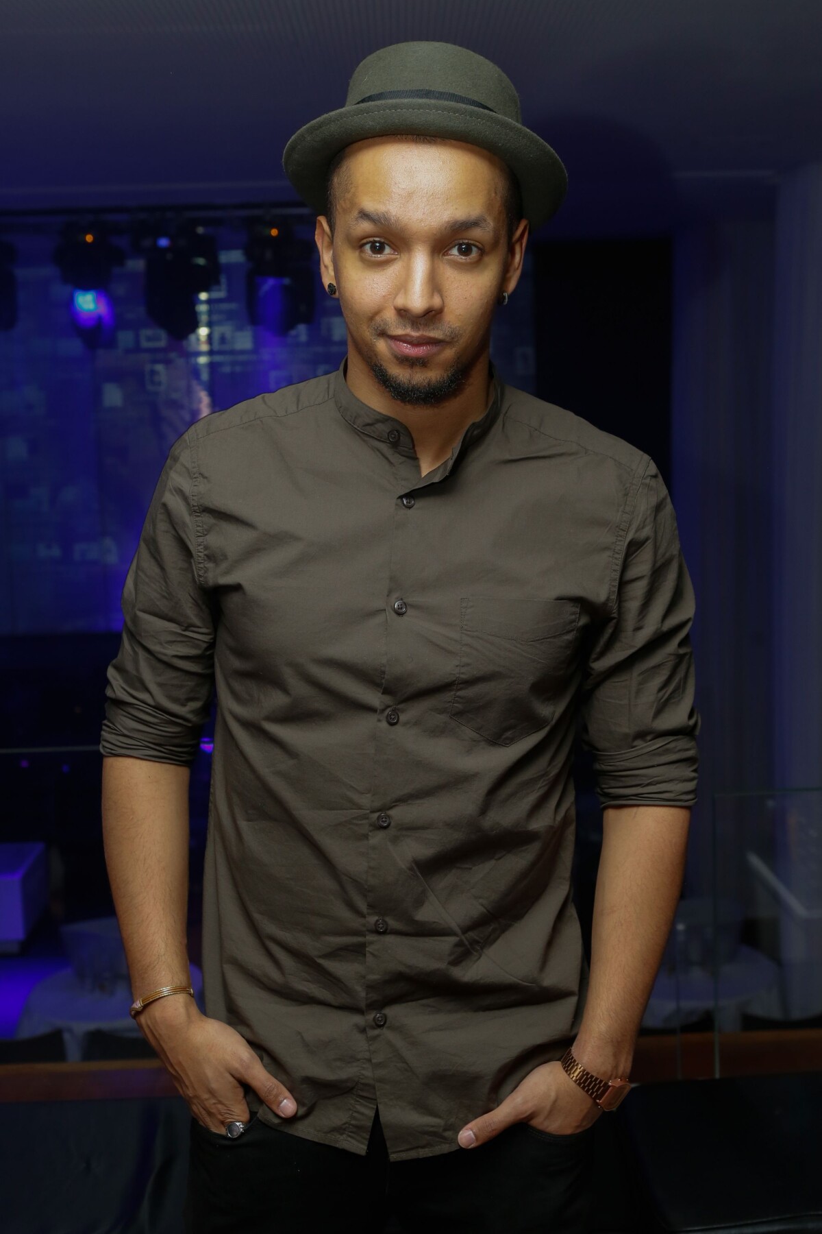 Photo : L'humoriste Waly Dia - Soirée "Roof top party" Lea et la smala ...