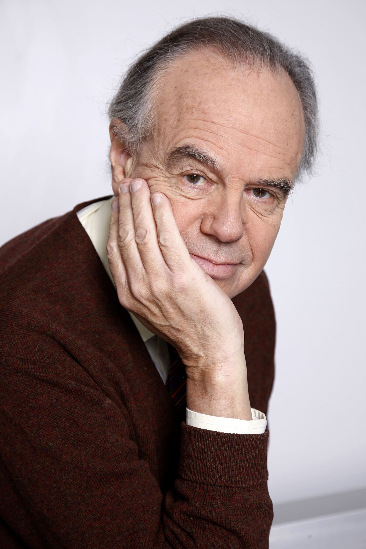 Photo : Portrait de Frédéric Mitterrand à Paris en décembre 2013 ...