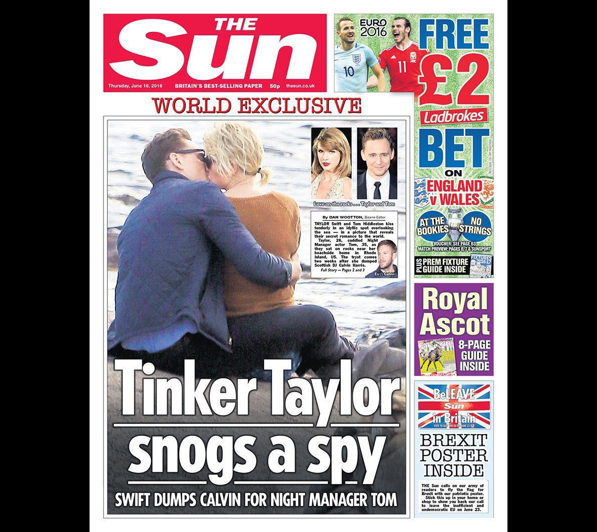 Photo : La romance de Taylor Swift et Tom Hiddleston étalée au grand ... Photo : La romance de Taylor Swift et Tom Hiddleston étalée au grand ...
