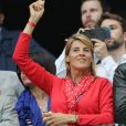 Nathalie Simon au match de l'Euro 2016 France-Albanie au Stade ...
