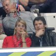 Nathalie Simon au match de l'Euro 2016 France-Albanie au Stade ...