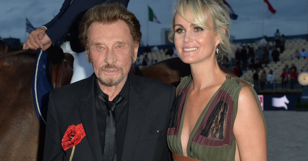 Johnny Hallyday et sa femme Laeticia Hallyday - Remise du Prix Eiffel ...