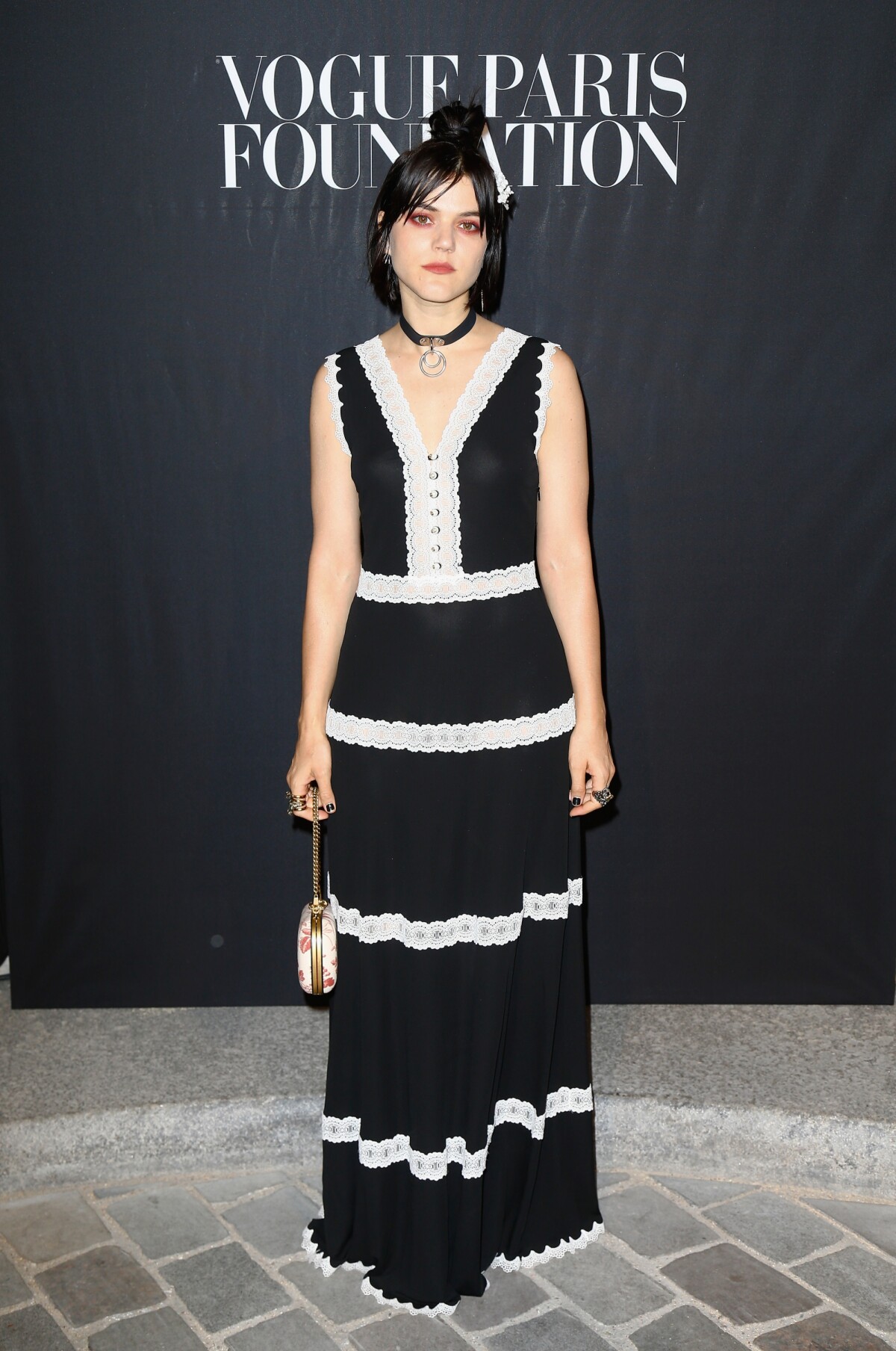 Photo : Soko à la soirée Vogue Foundation Gala lors de la fashion week ...