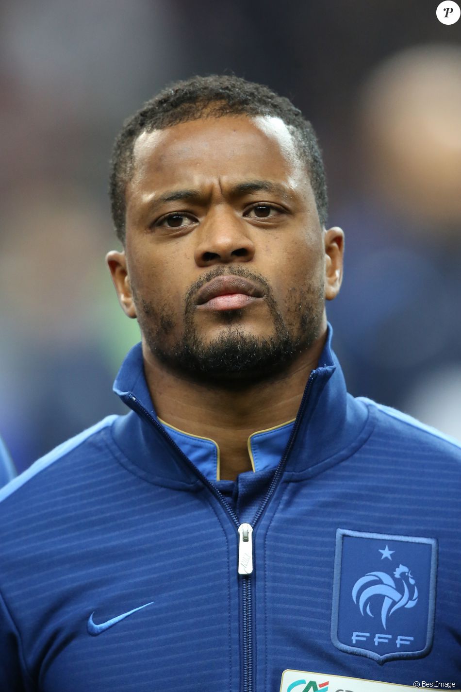 Patrice Evra le 19 novembre 2013 à Saint Denis - Purepeople