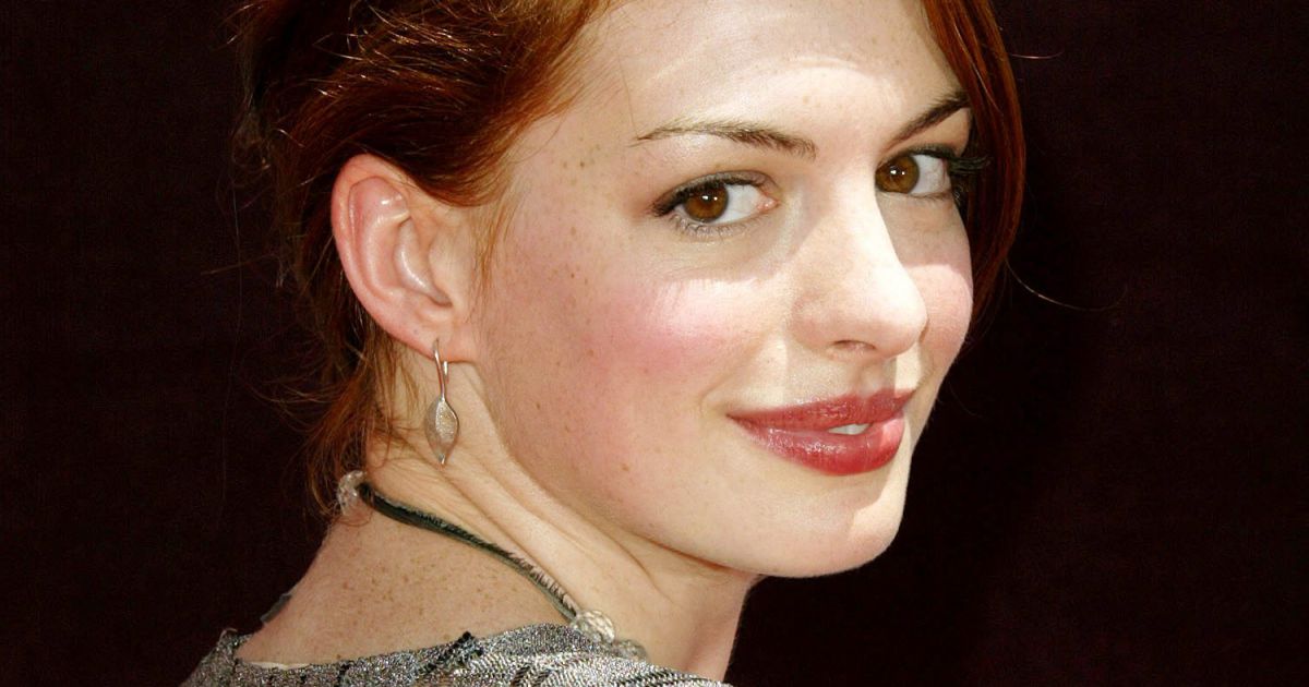 Anne Hatahway à Anaheim en 2004. - Purepeople