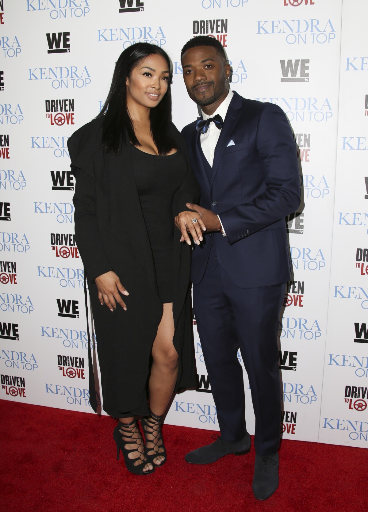 Photo : Ray J et sa compagne Princess Love - People à la première des émissions de télé-réalité ...