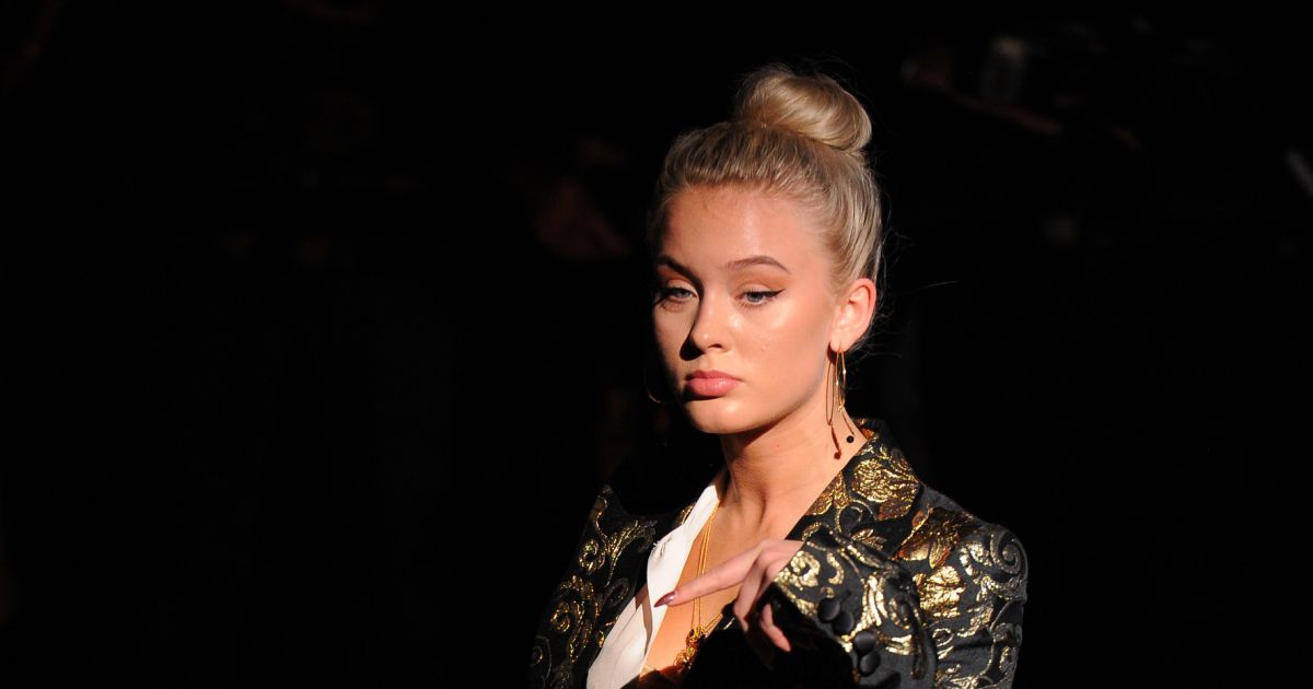 Zara Larsson - Défilé Dolce & Gabbana (collection prêt-à-porter ...