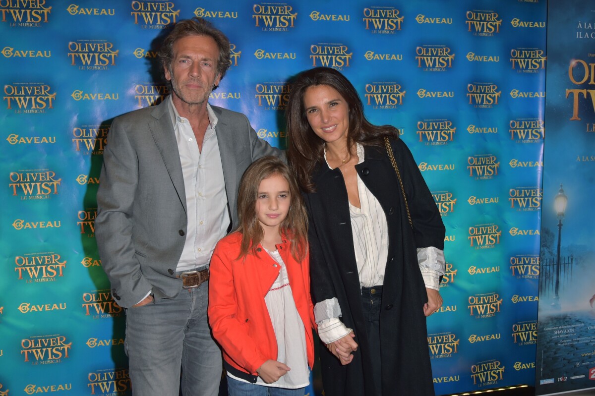 Photo : Stéphane Freiss, sa femme Ursula Freiss et leur fille Bianca ...