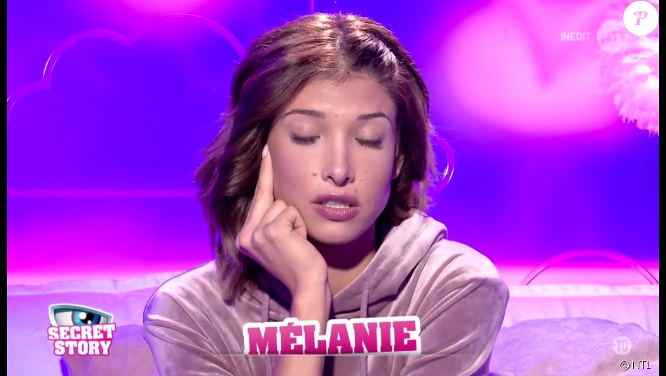 Mélanie - Secret Story 10 sur NT1. Le 3 octobre 2016. - Purepeople