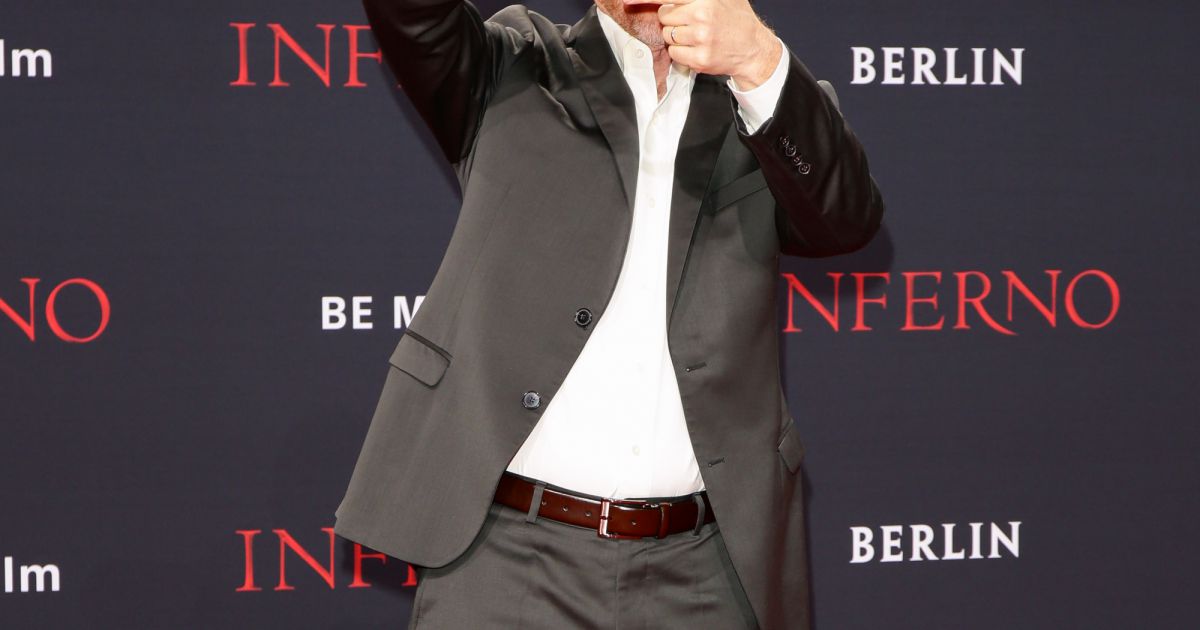 Ron Howard - Première du film Inferno à Berlin. Le 10 octobre 2016 ...